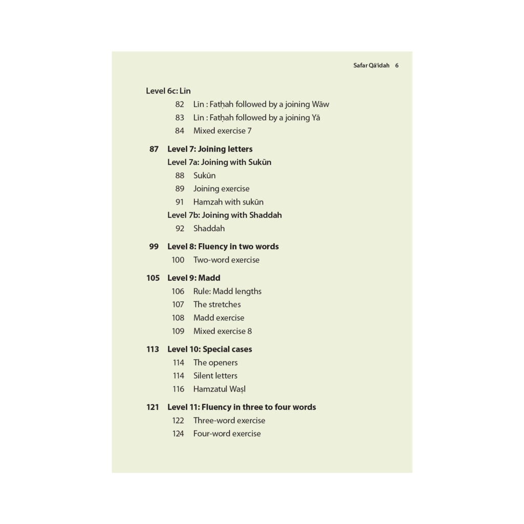 Safar- Complete Qa'idah (Madinah Script) - Sawaab Shop - Mauritius
